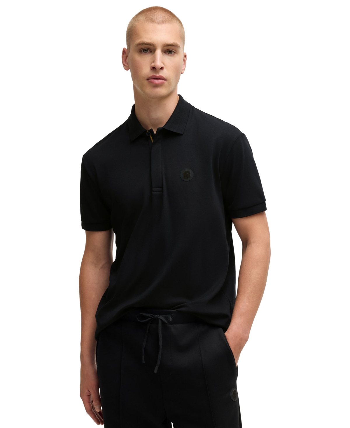 Click here for Boss by Hugo Boss Mens Cotton Paddy Polo Shirt - B... prices