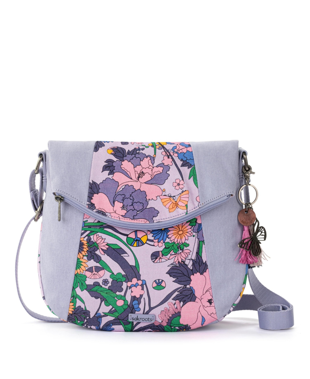 Click here for Sakroots Womens Artist Circle Crossbody - Orchid f... prices