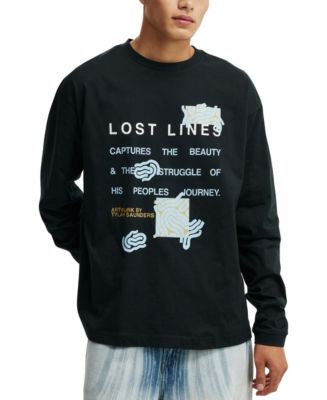 COTTON ON Men's Box Fit Long Sleeve T-Shirt - Macy's