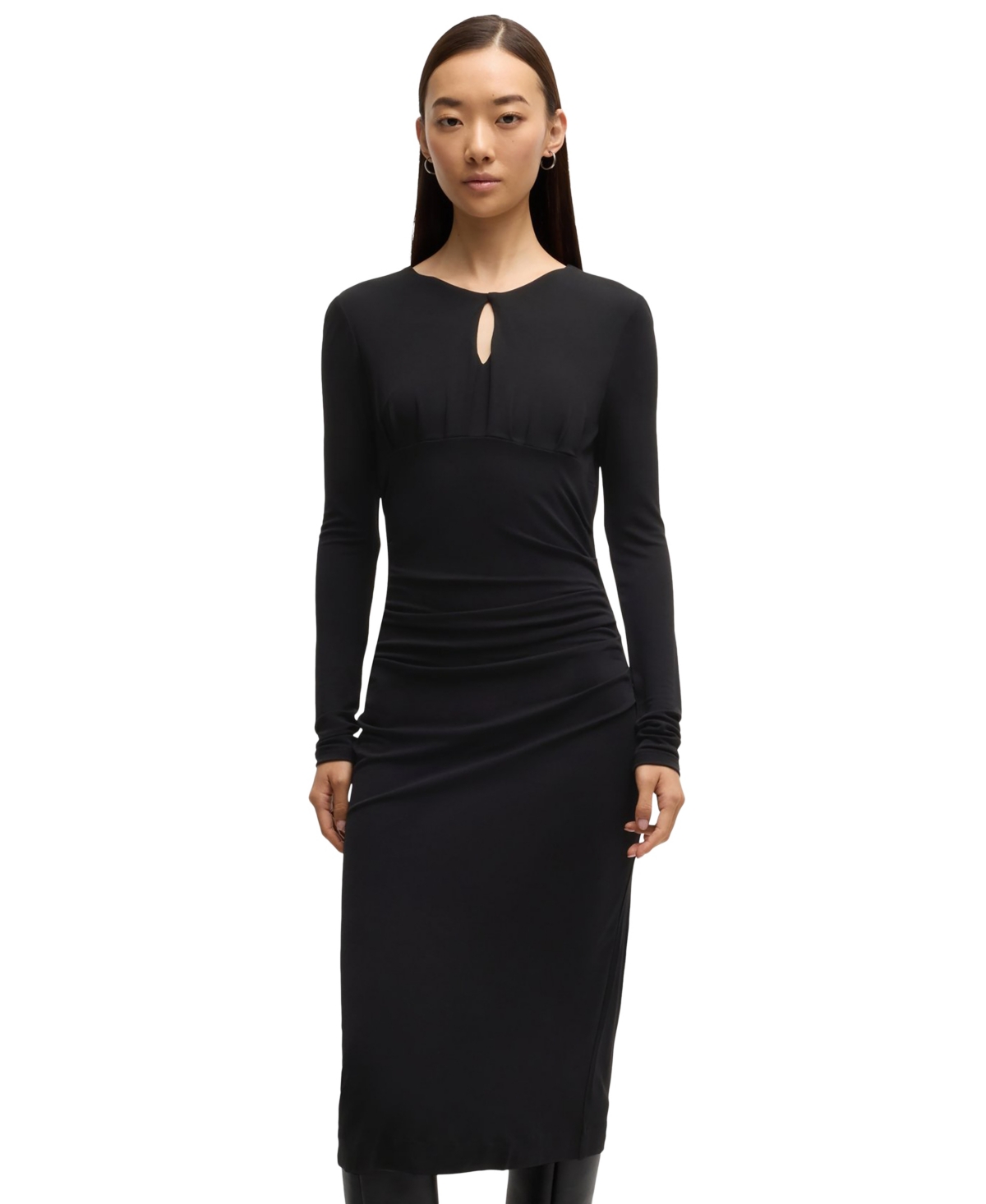 Click here for Boss by Hugo Boss Womens Keyhole Neckline Dress -... prices