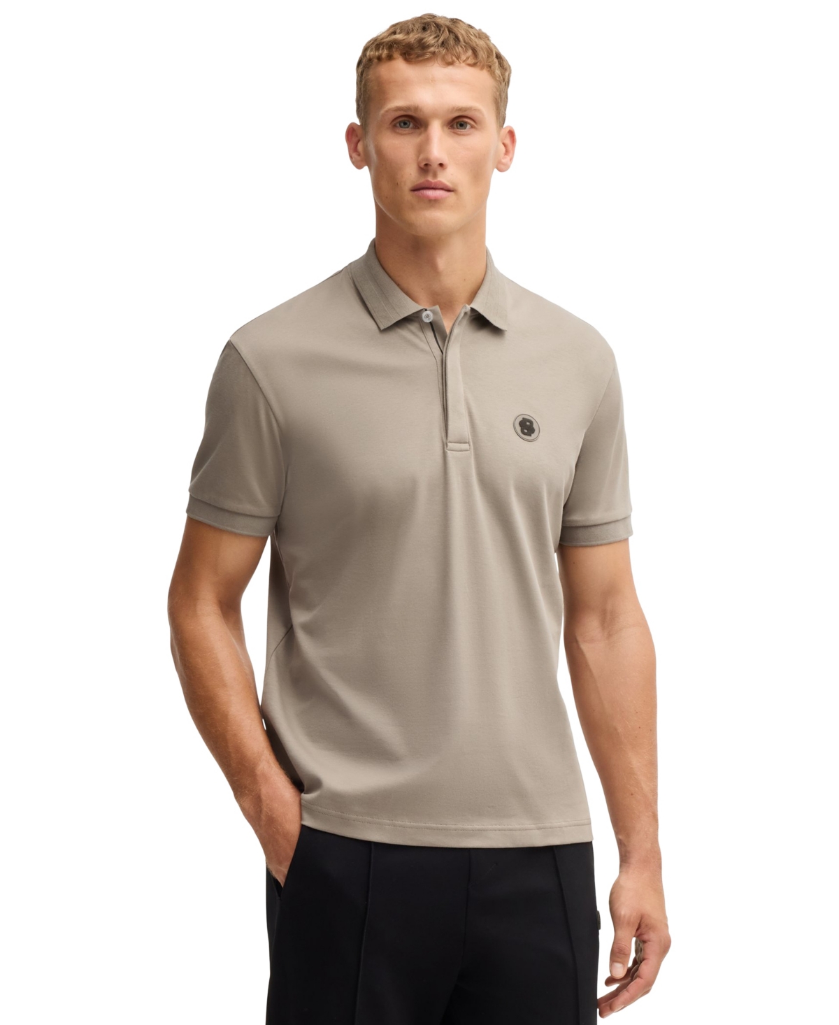 Click here for Boss by Hugo Boss Mens Cotton Paddy Polo Shirt - O... prices