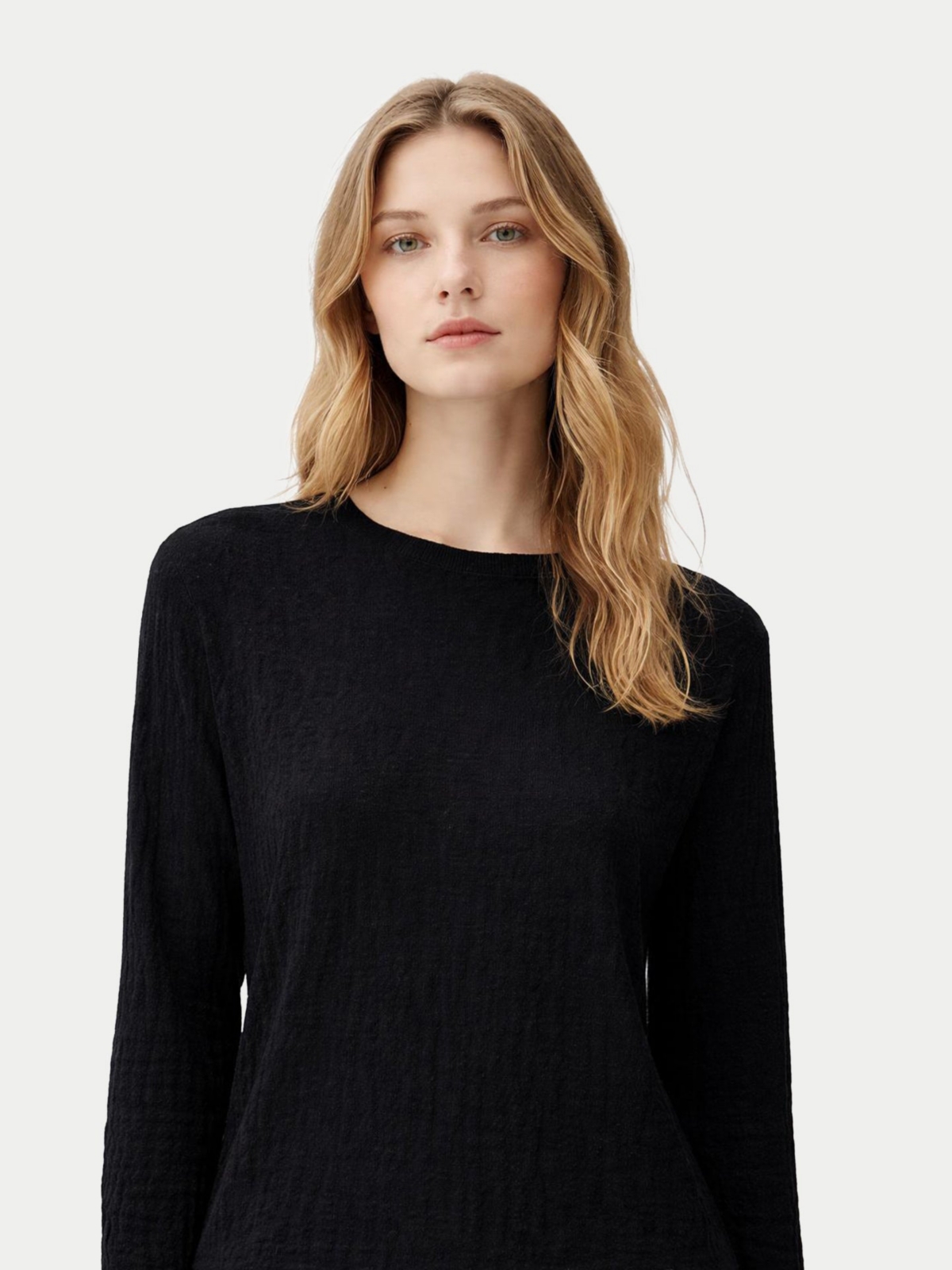 Click here for Gobi Cashmere Womens Silk Cashmere Textured Sweate... prices