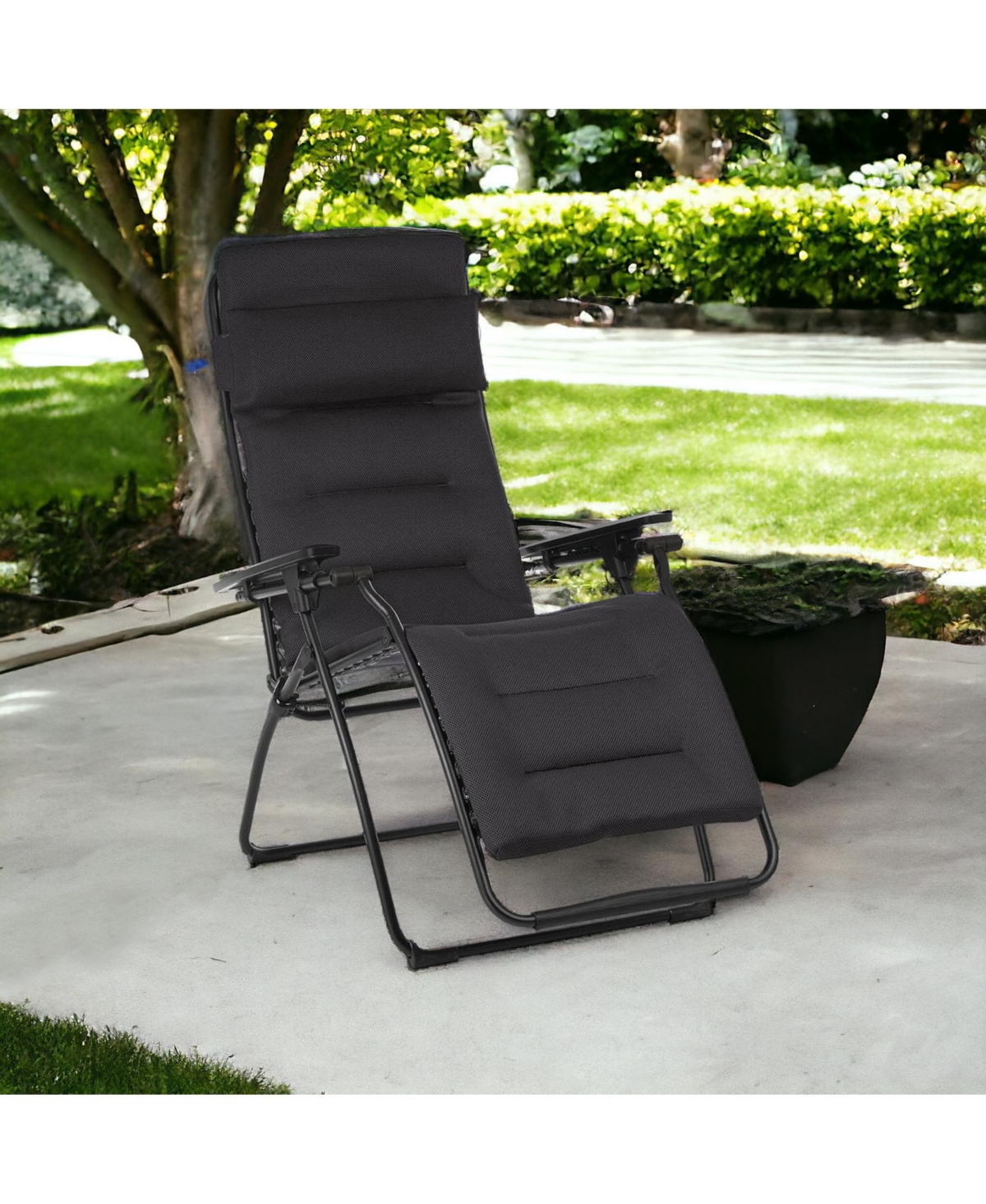 Click here for Foldable Steel Frame Zero Gravity Chair with Cushi... prices