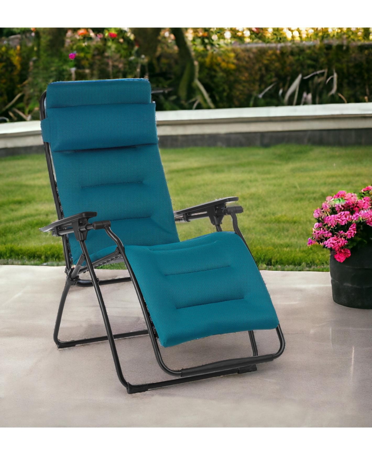 Click here for Foldable Steel Frame Zero Gravity Chair with Cushi... prices