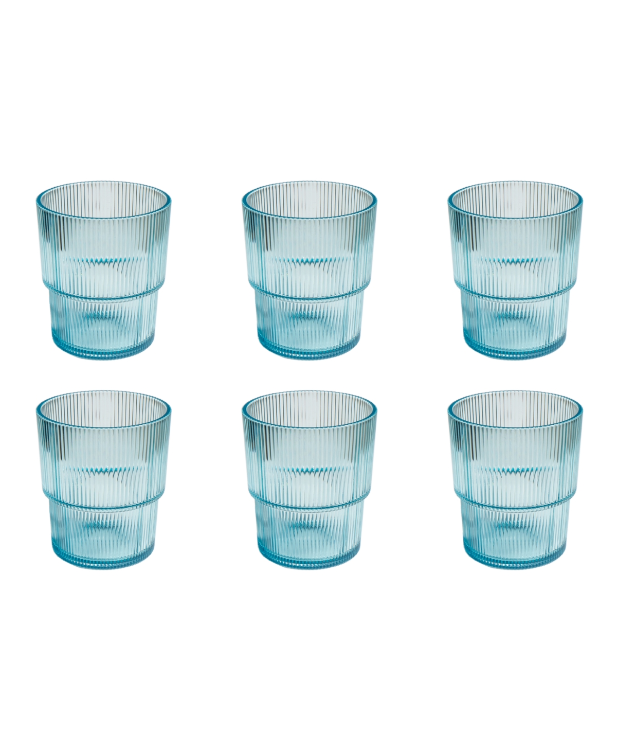 Click here for Abode Homewares Fine Ribbed Double Old Fashioned G... prices