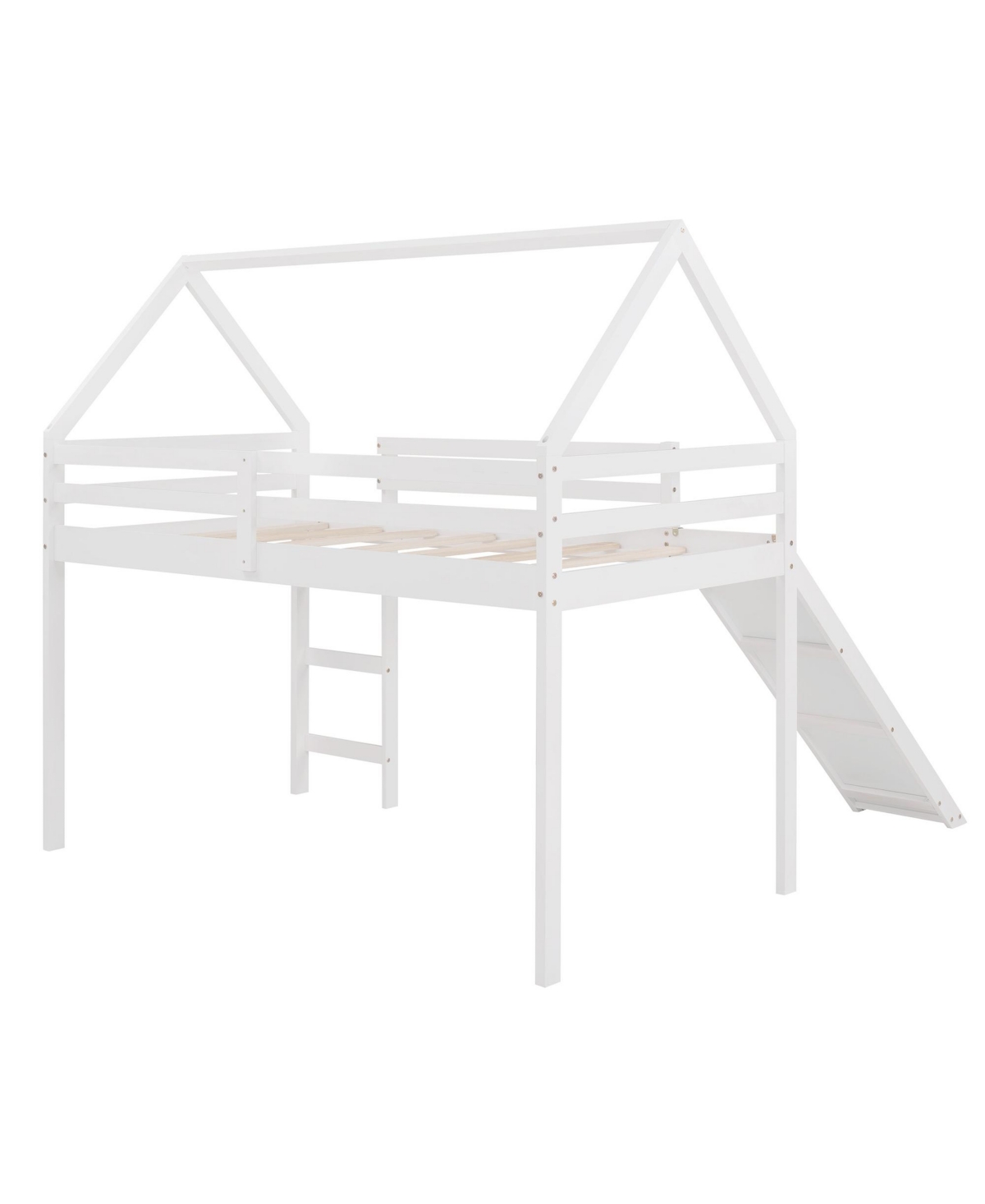 Click here for House Loft Bed with Slide – Whimsical & Fun... prices