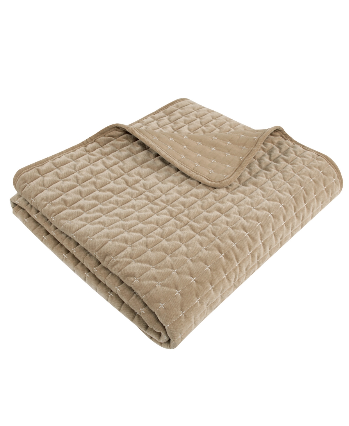 Click here for Levtex Velvet Stitch Reversible Quilted Throw  50... prices