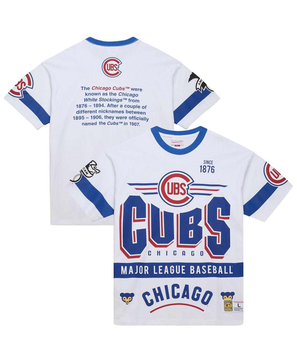 Click here for Mitchell & Ness Mens White Chicago Cubs Cooperstow... prices