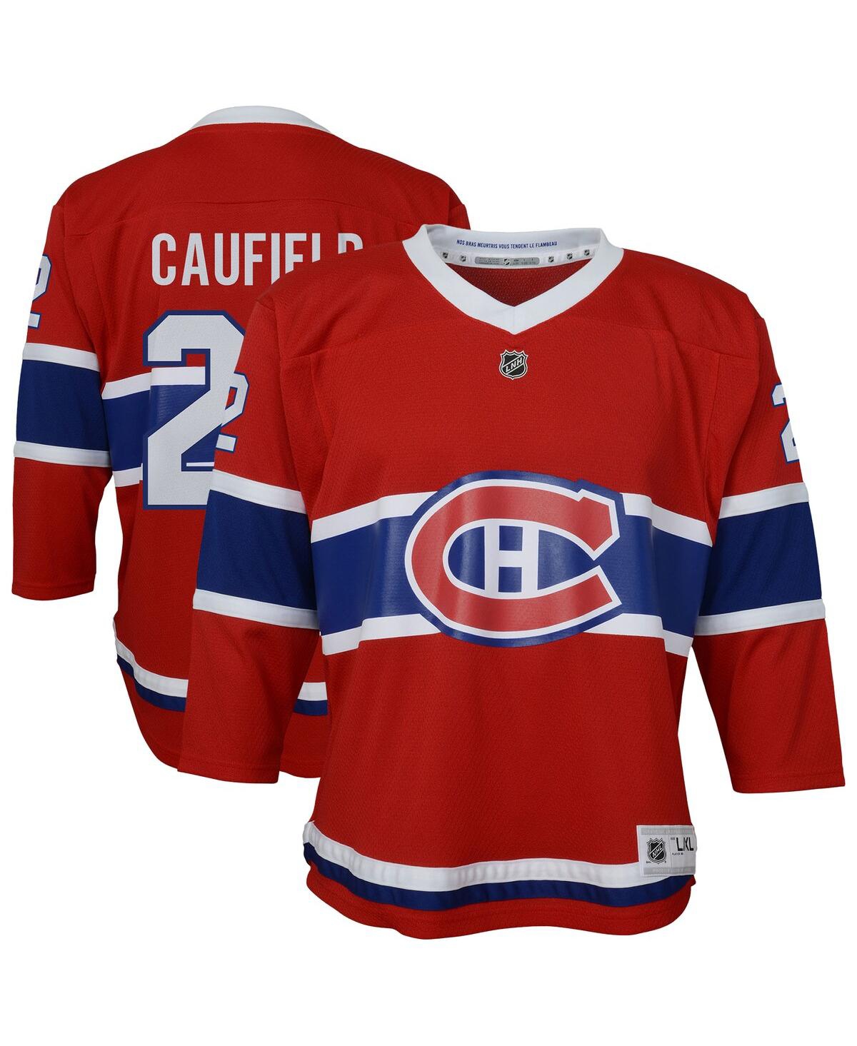 Click here for Outerstuff Big Boys and Girls Cole Caufield Red Mo... prices
