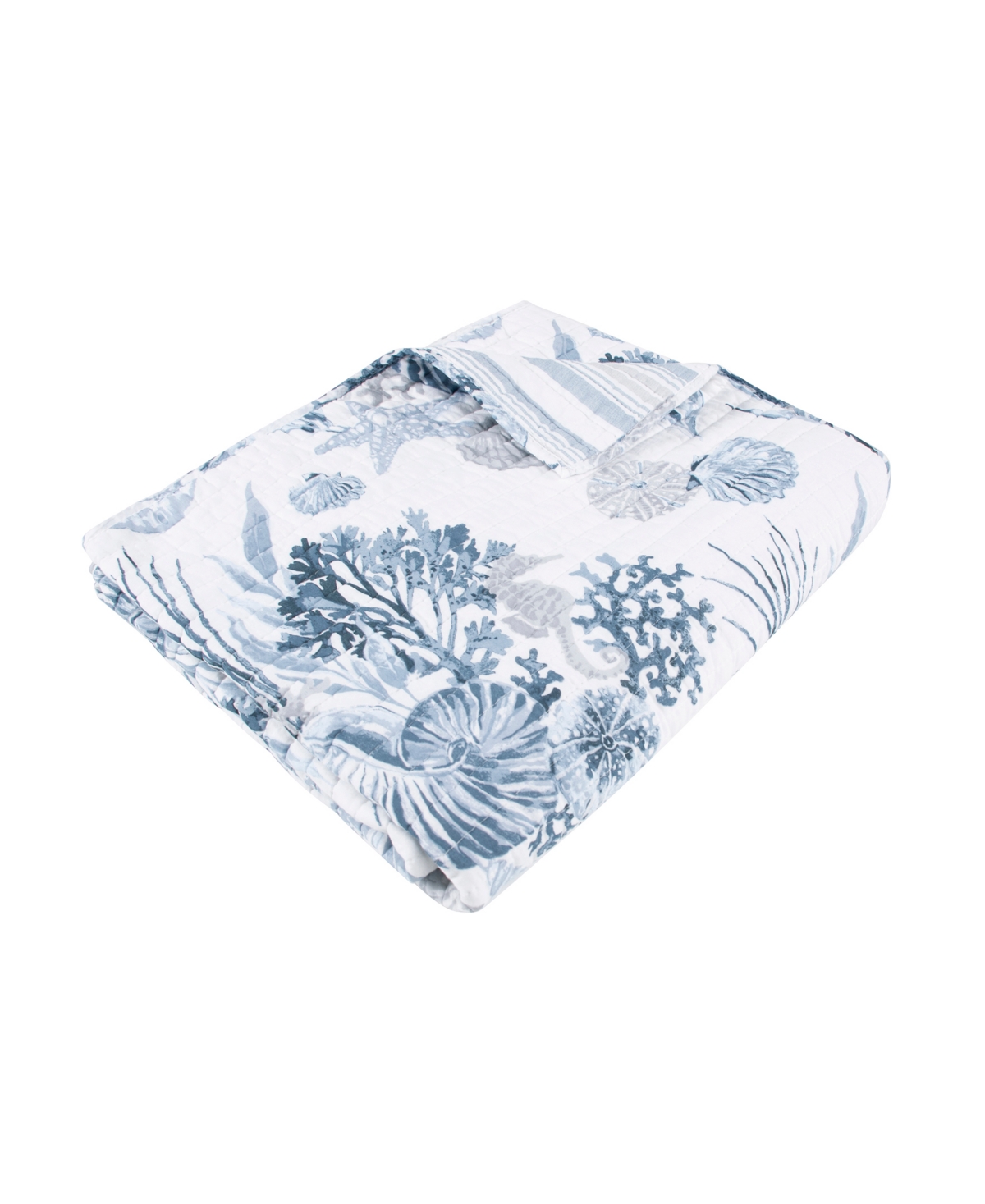 Click here for Levtex Coral Landing Reversible Quilted Throw  50... prices