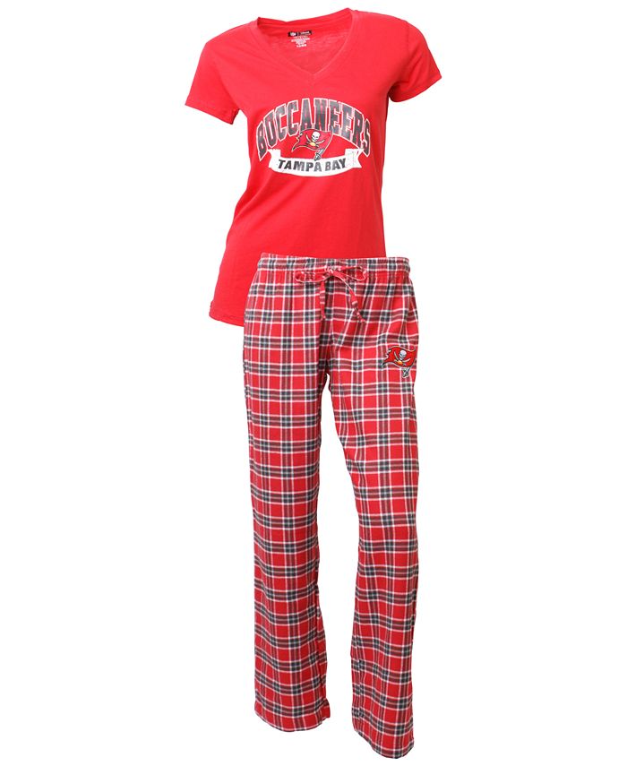 Concepts Sport Women's Tampa Bay Buccaneers Medalist Sleep Set - Macy's