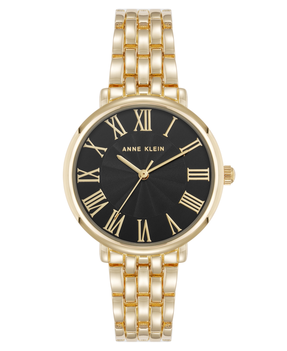 Click here for Anne Klein Womens Quartz Round Roman Numeral Gold-... prices