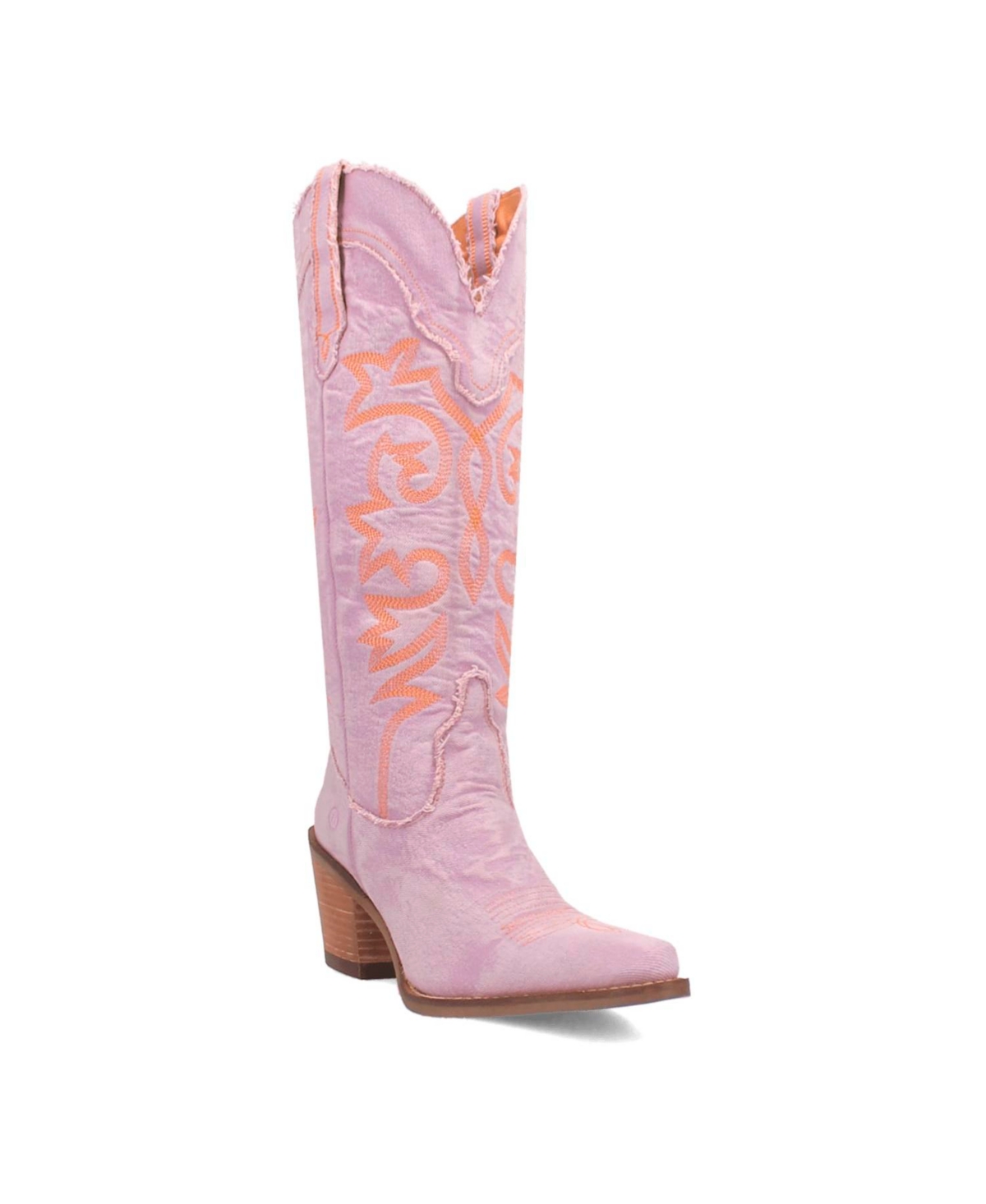 Click here for Dingo Womens Texas Tornado Denim Boots - Purple prices