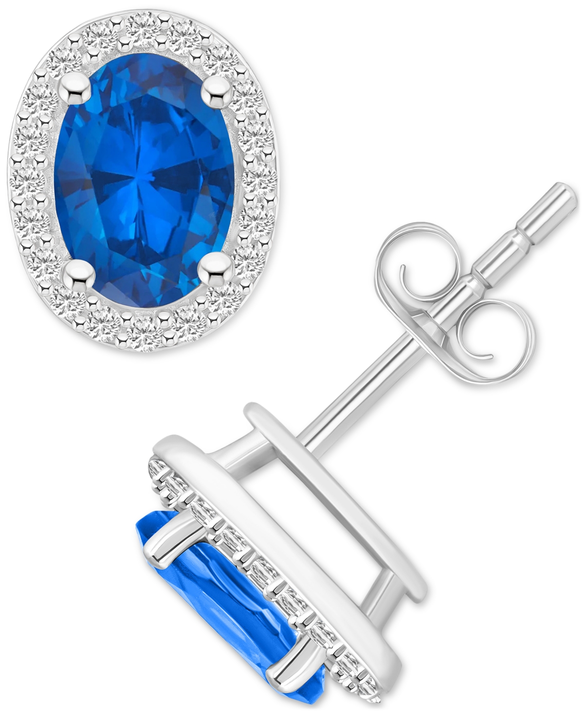 Click here for Lab Grown Aquamarine (1-3/5 ct. t.w.) & Created Wh... prices