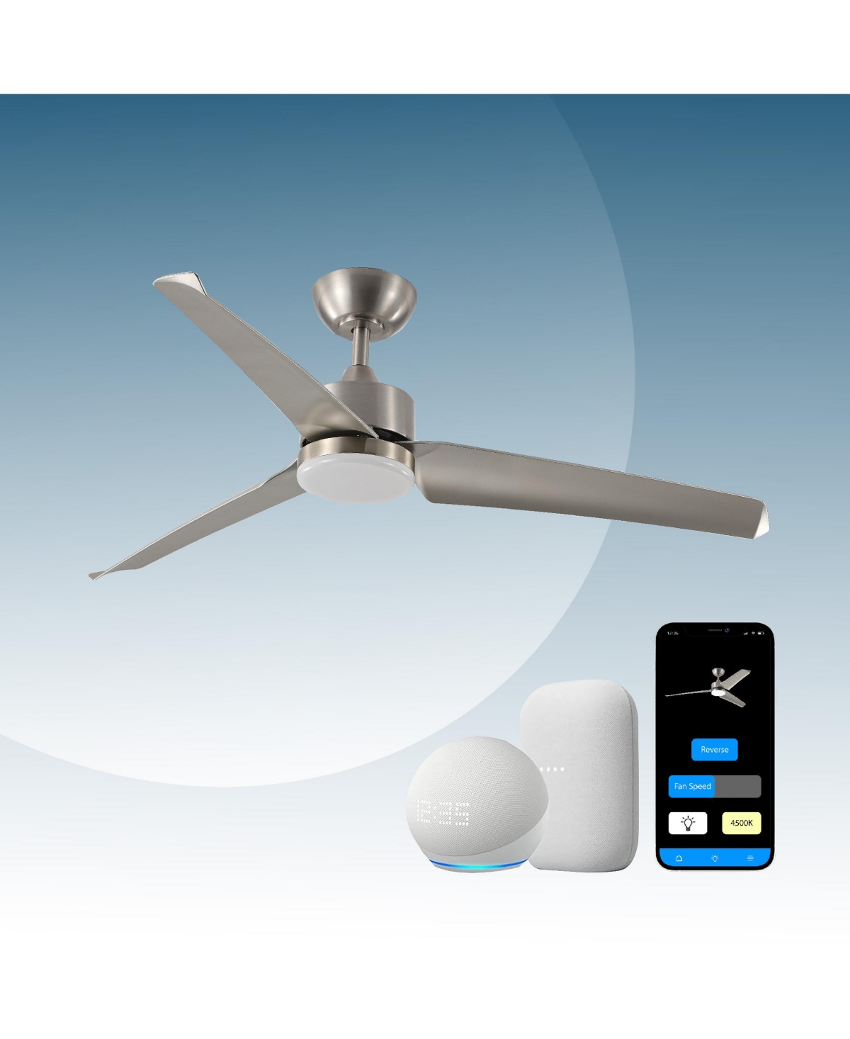 Click here for All Seasons 52" Ceiling Fan with Light  Quiet... prices