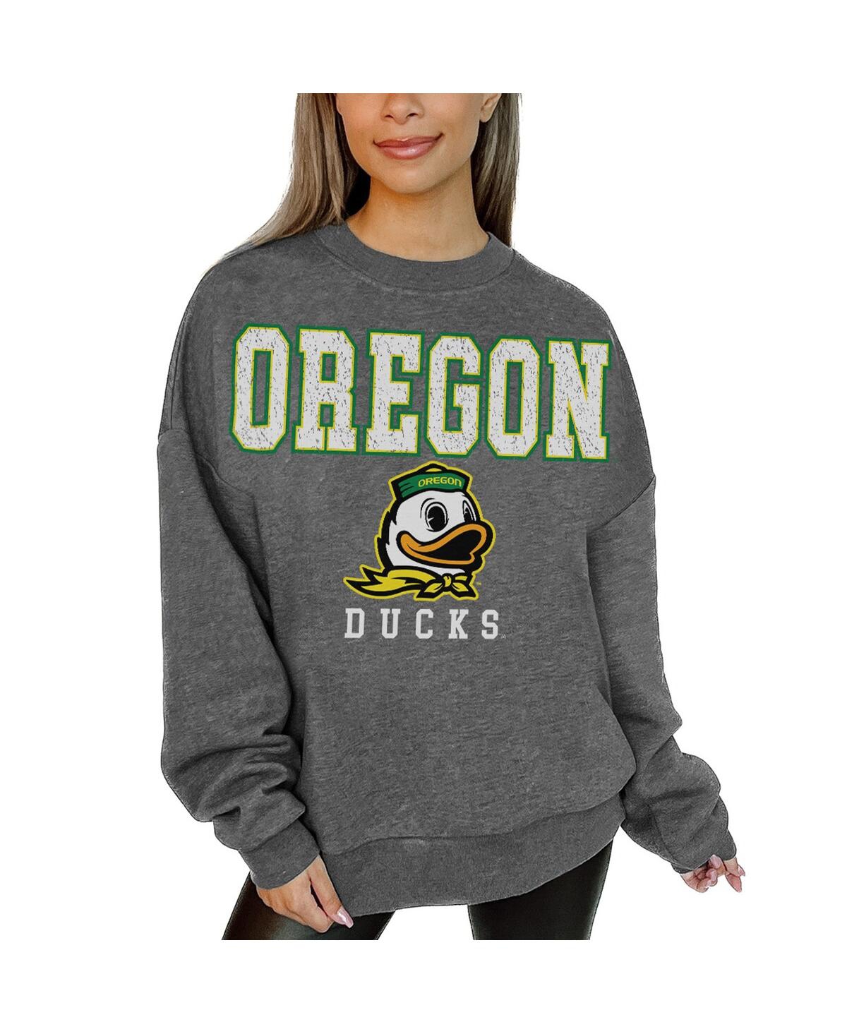 Click here for Gameday Couture Womens Heather Charcoal Oregon Duc... prices