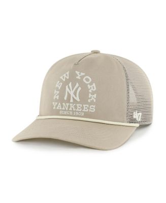 '47 Brand Men's Khaki New York Yankees Ranchero Adjustable Hitch Hat ...