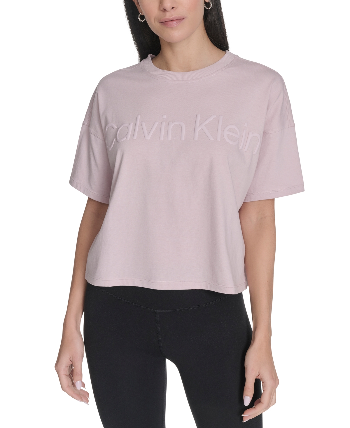 Click here for Calvin Klein Performance Womens Cotton Raised Logo... prices