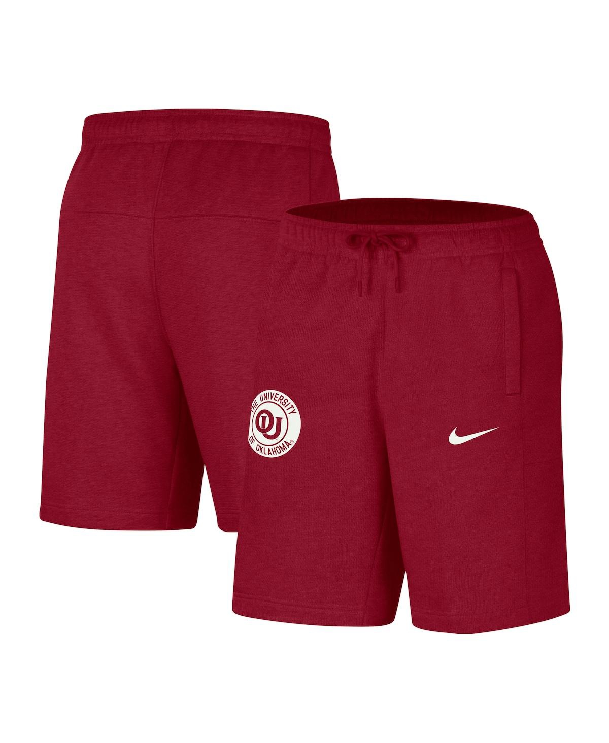 Click here for Nike Mens Crimson Oklahoma Sooners Logo Shorts - C... prices