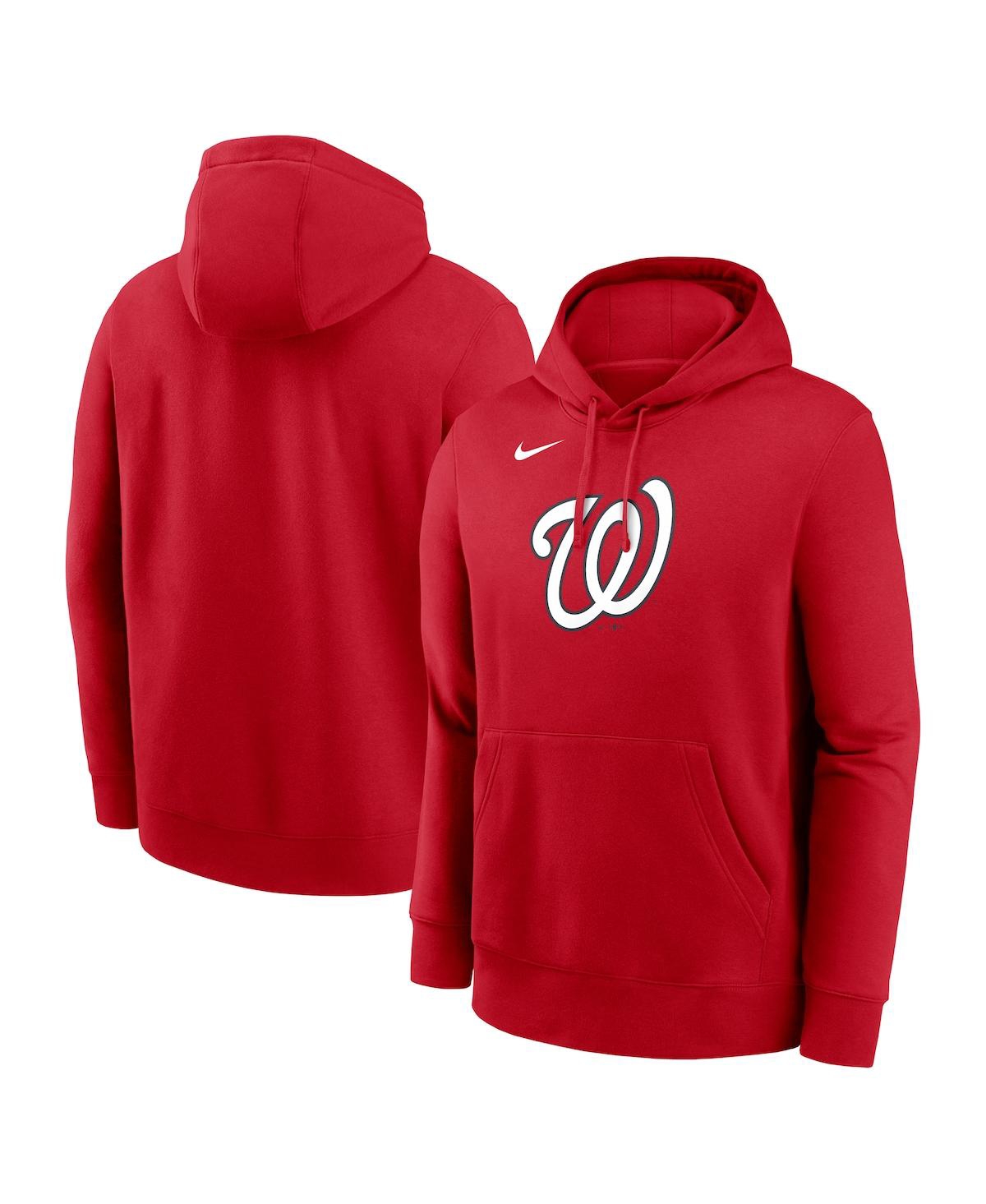 Click here for Nike Mens Red Washington Nationals Logo Club Fleec... prices