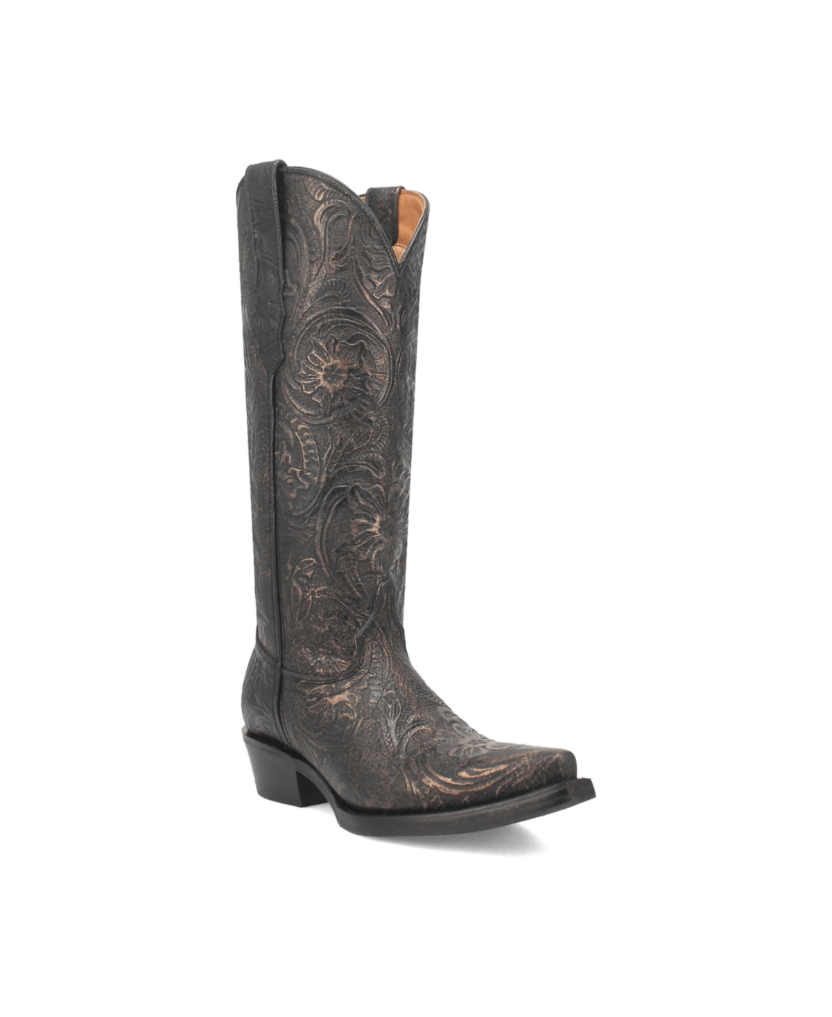 Click here for Dingo Womens Bellona Leather Boots - Black prices