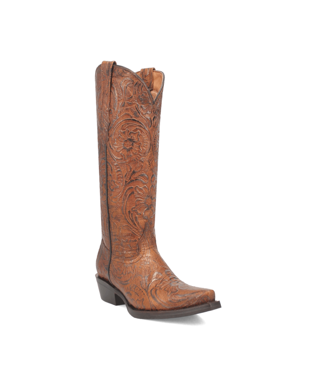 Click here for Dingo Womens Bellona Leather Boots - Brown prices
