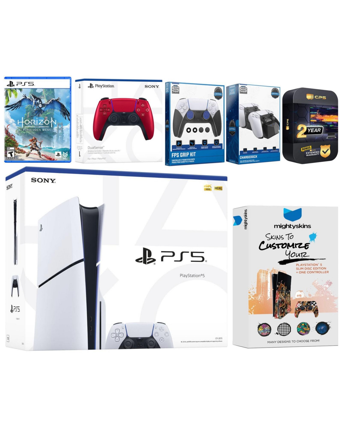 Click here for Sony Playstation 5 Slim Disc with Horizon Forbidde... prices