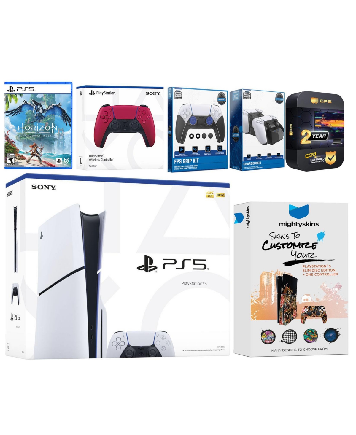 Click here for Sony Playstation 5 Slim Disc with Horizon Forbidde... prices