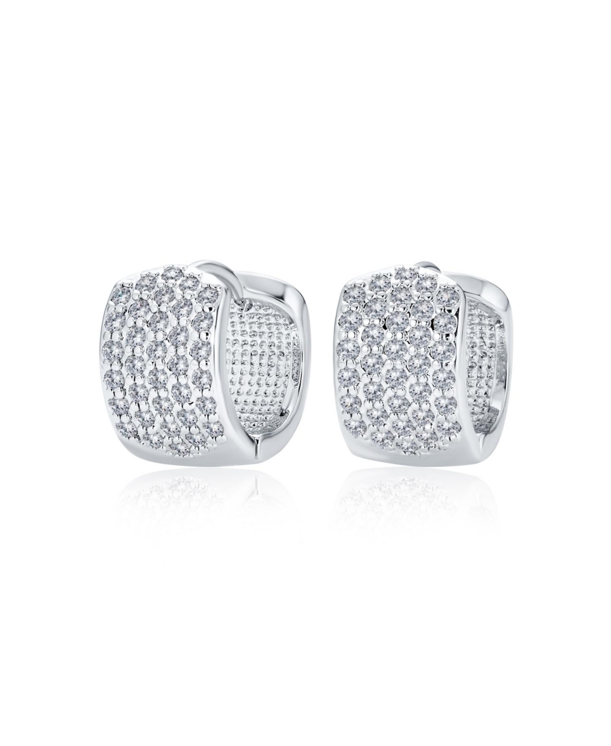 Click here for Bling Jewelry Classic 4 Four Row Cubic Zirconia Pa... prices