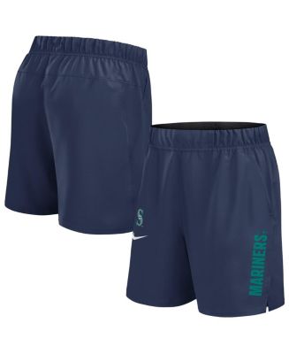 Nike Men's Navy Seattle Mariners Woven Victory Performance Shorts - Macy's