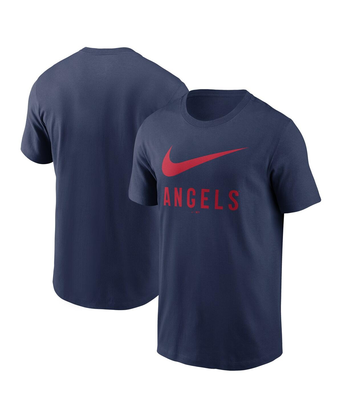 Click here for Nike Mens Navy Los Angeles Angels Swoosh T-Shirt -... prices