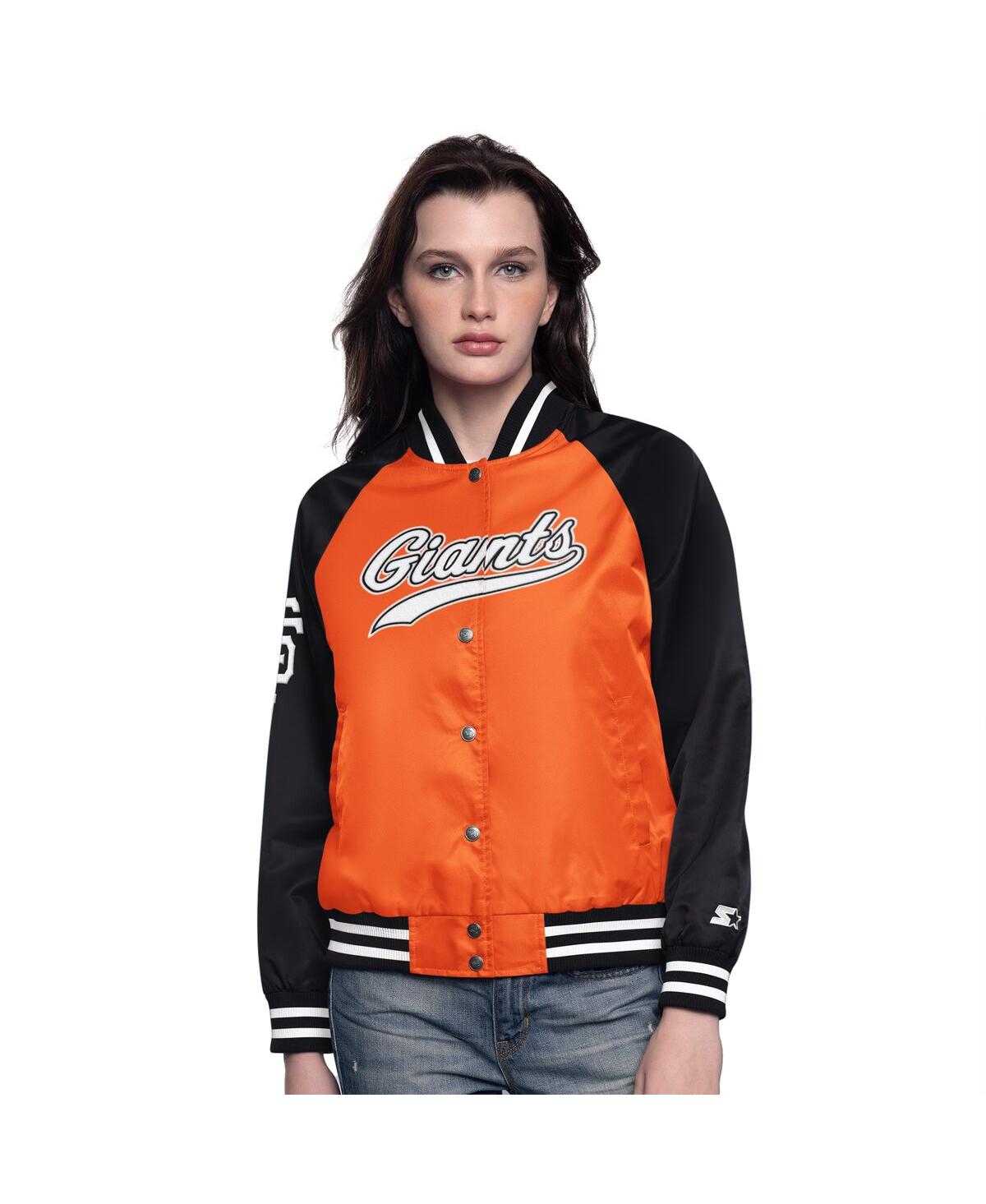 Click here for Starter Womens Orange/Black San Francisco Giants H... prices