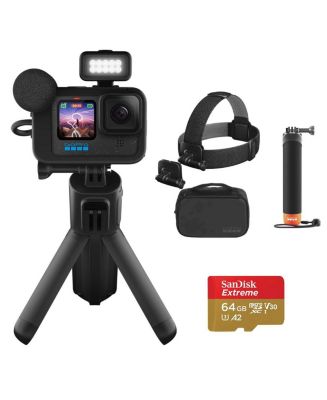GoPro GoPro HERO12 Black Creator Edition Camera Bundle: GoPro Adventure ...