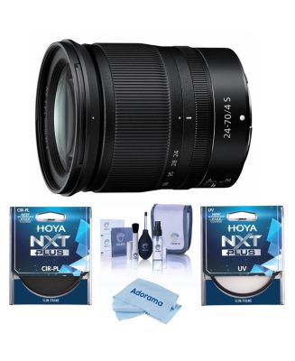 Nikon NIKKOR Z 24-70mm f/4 S Lens, Bundle with Hoya NXT Plus 72mm UV ...