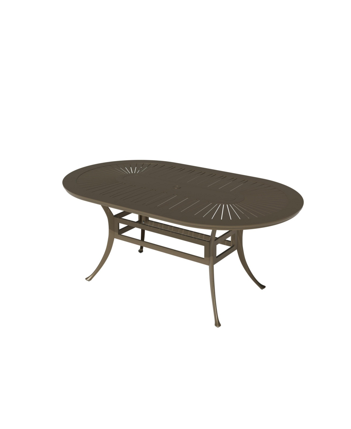 Click here for Mondawe 72-inch x 42-inch Oval Powder Coated Cast... prices
