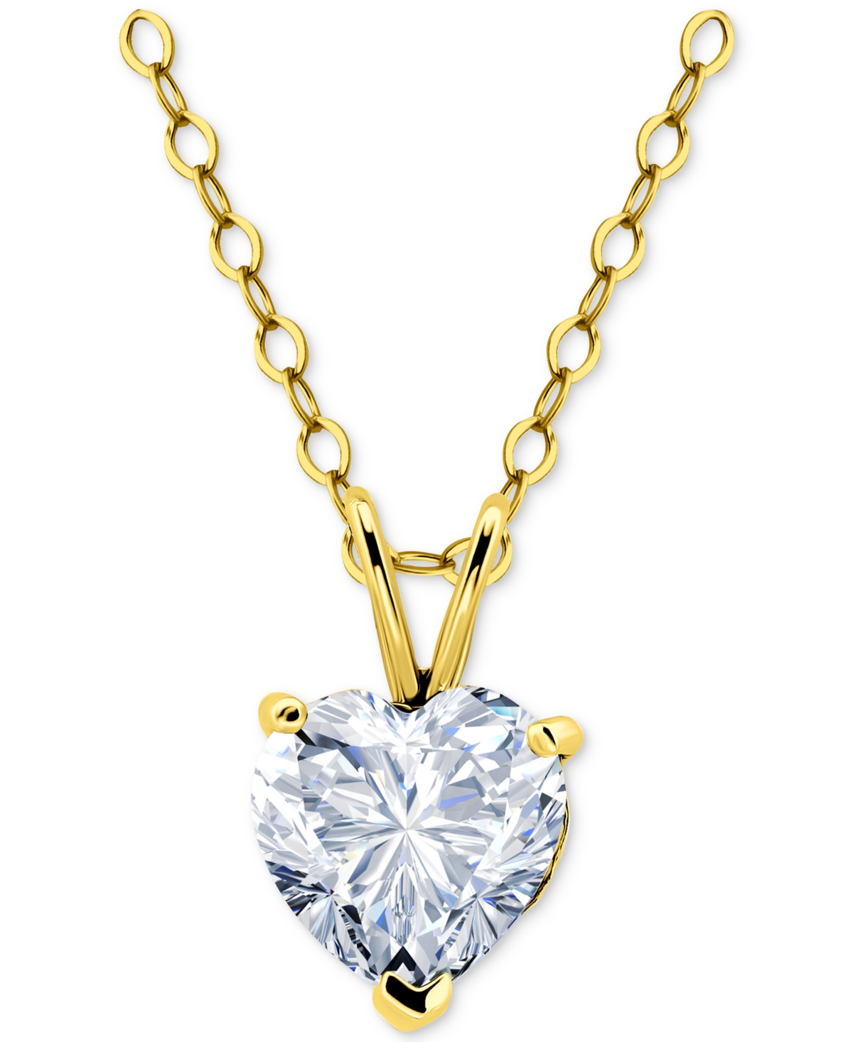 Click here for Giani Bernini Cubic Zirconia Heart Pendant Necklac... prices