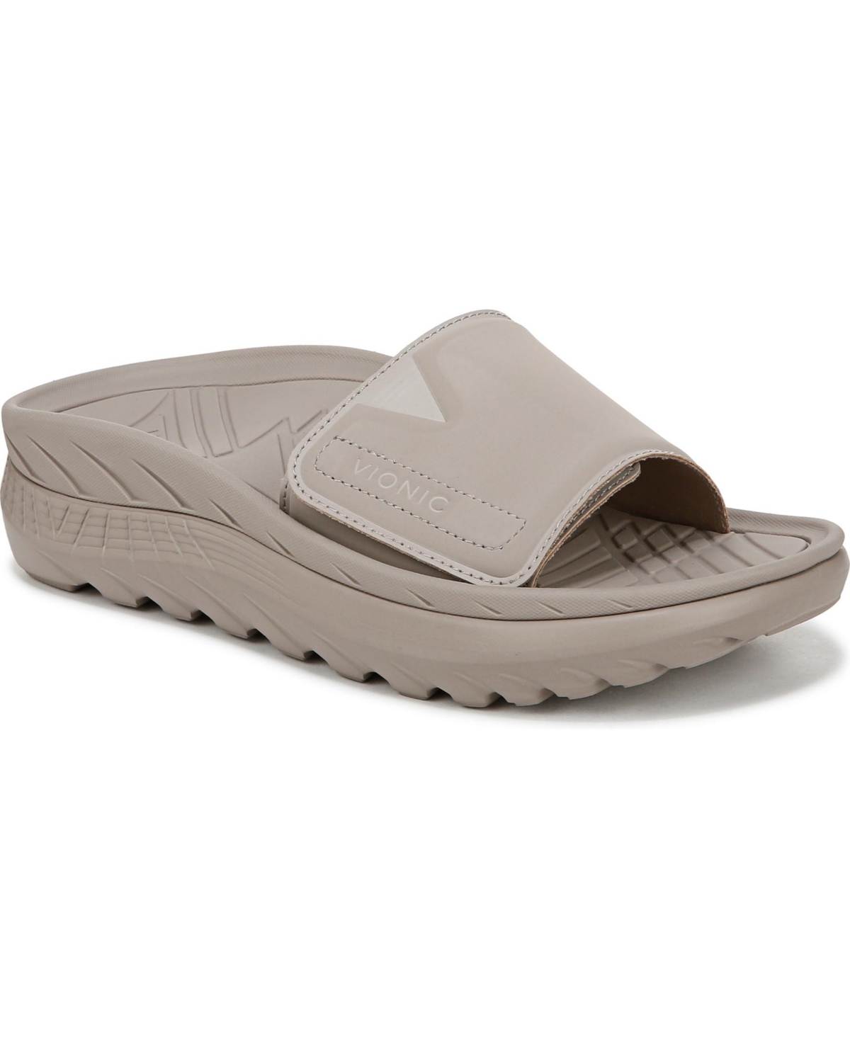 Click here for Vionic Unisex Rejuvenate Recovery Sandals - Cobble... prices