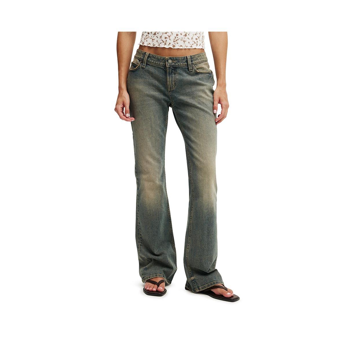 Click here for Cotton On Womens Low Rise Bootcut Jean - Rusty blu... prices