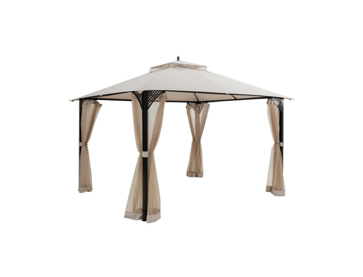 Click here for Outdoor Double Top Patio Gazebo for Backyard or Ga... prices