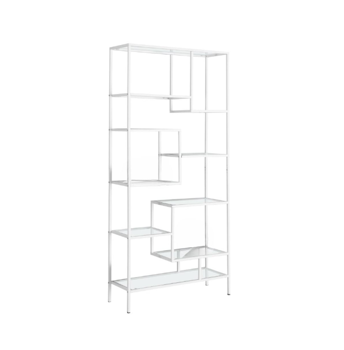 Click here for Industrial 9-Shelf Metal and Glass Bookcase ȁ... prices