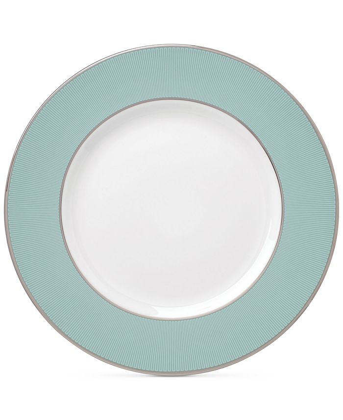 Lenox Brian Gluckstein by Clara Aqua Bone China Dinner Plate - Macy's