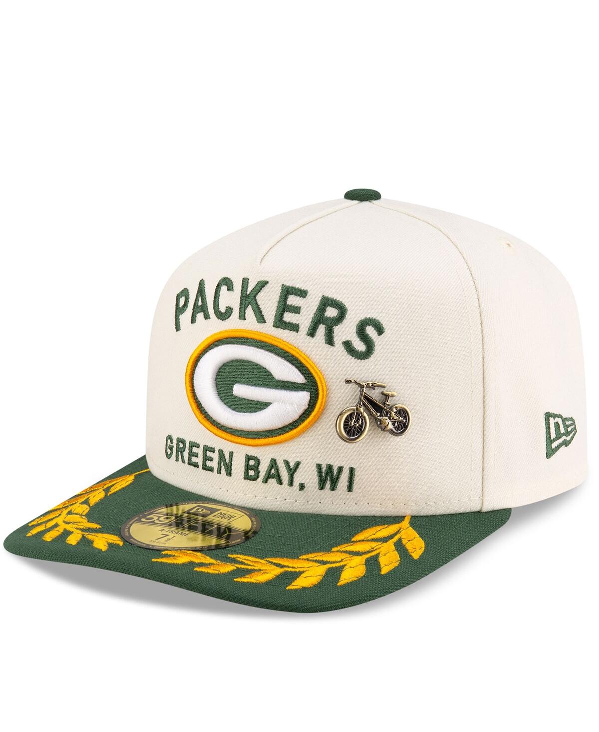 Click here for New Era Mens Cream/Green Green Bay Packers 2025 Nf... prices