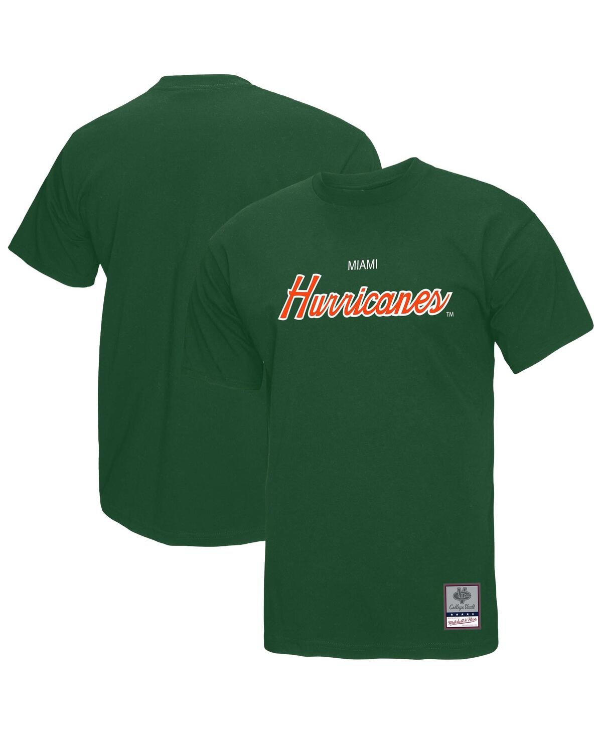 Click here for Mitchell & Ness Mens Green Miami Hurricanes Elite... prices