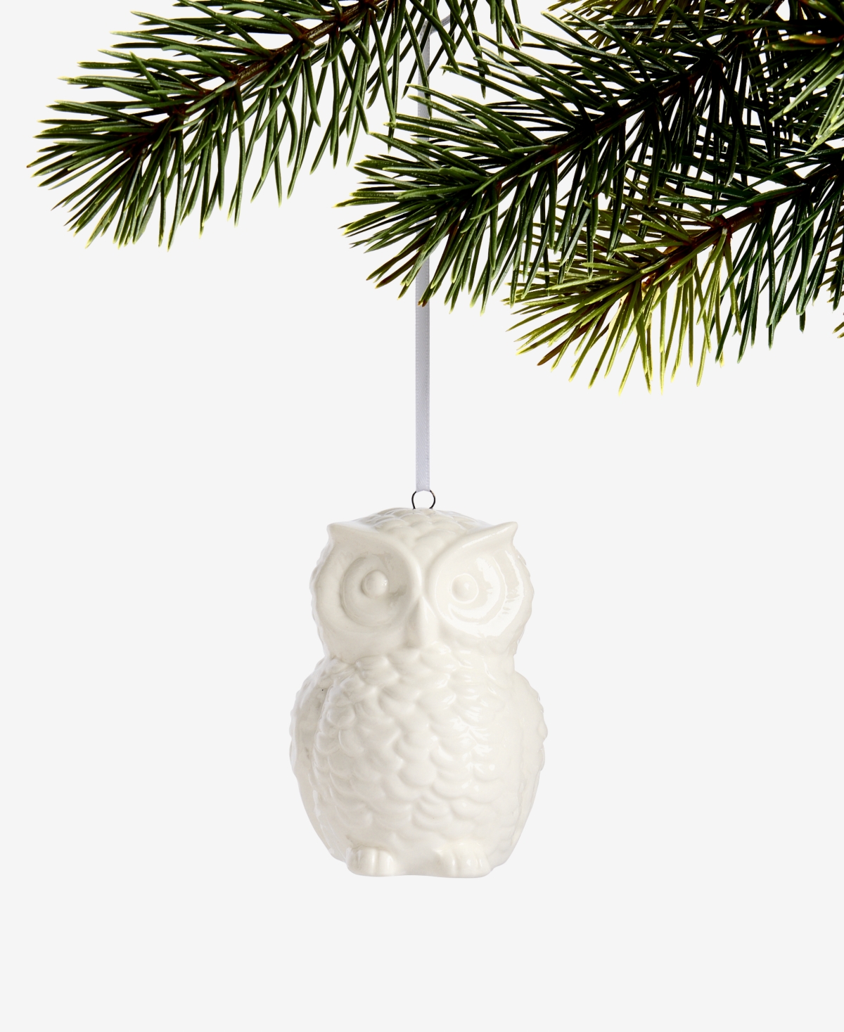 Click here for Holiday Lane Nordic Wonderland Ceramic Owl Ornamen... prices