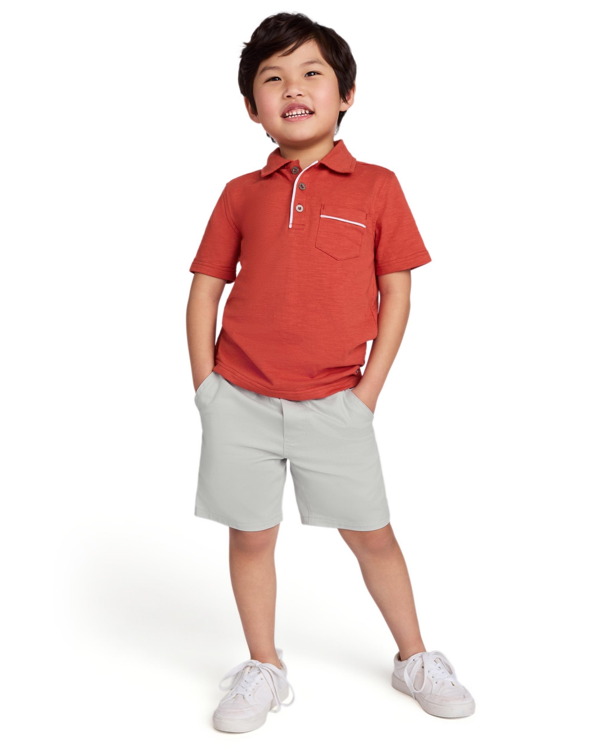 Click here for Calvin Klein Toddler and Little Boys Slub Jersey P... prices