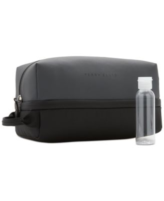 Perry Ellis Portfolio Men's Gray Nylon Travel Case - Macy's