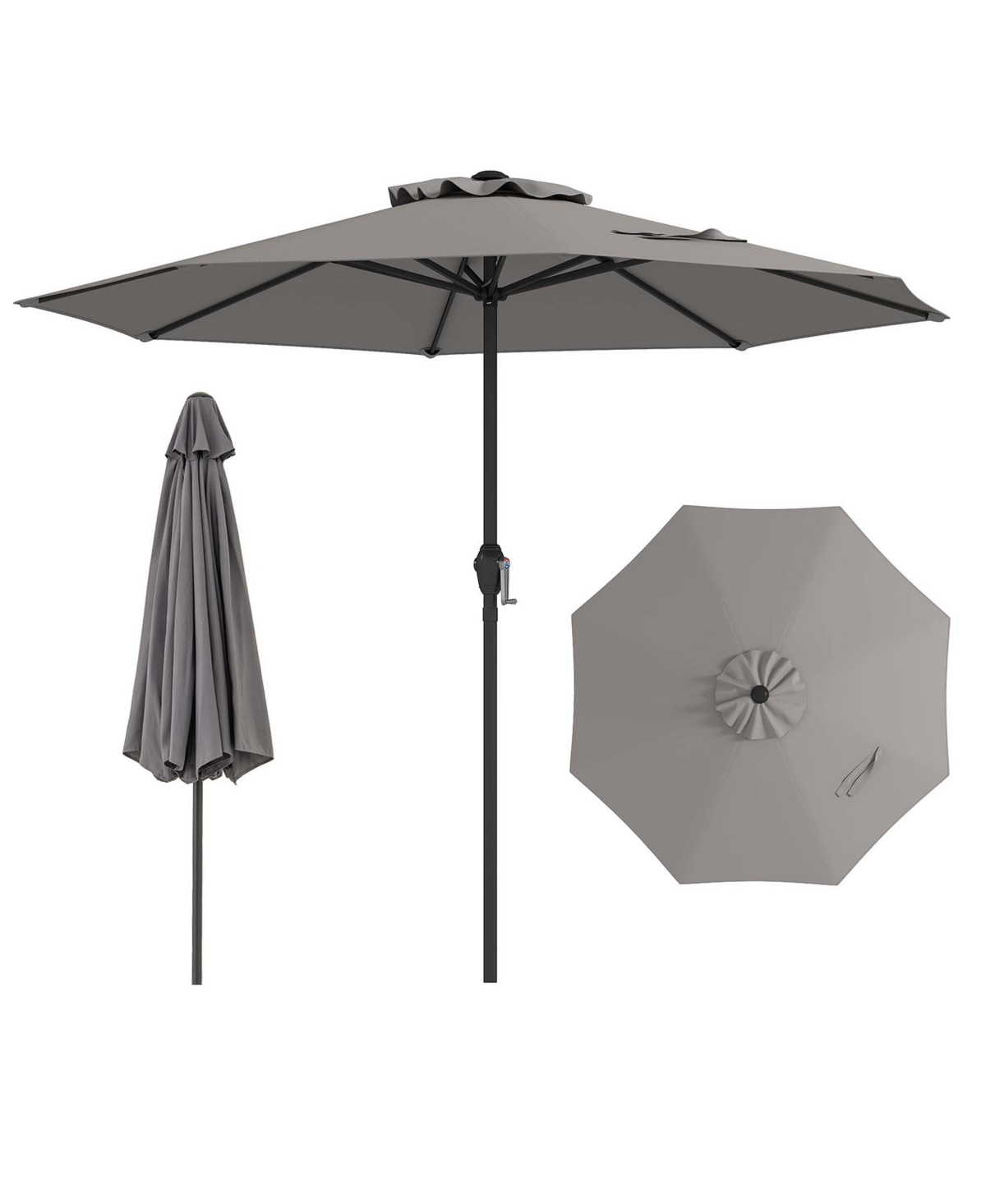 Click here for Gymax Outdoor Patio Umbrella Modern Table Umbrella... prices