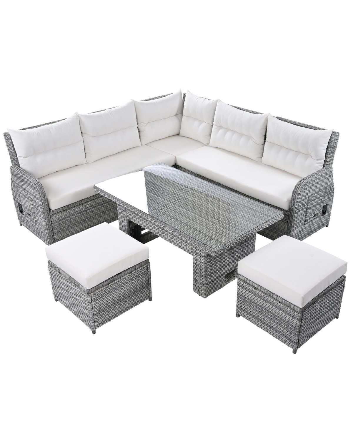 Click here for Mondawe Outdoor Furniture Set Patio Rattan Furnitu... prices