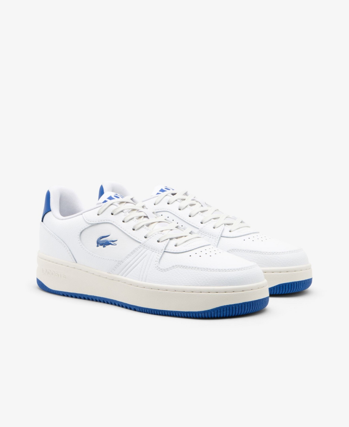 Click here for Lacoste Mens L001 Set Sneakers - White  Blue prices