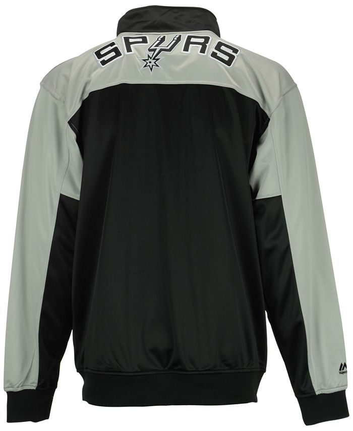 Majestic Men's San Antonio Spurs Geo Track Jacket - Macy's